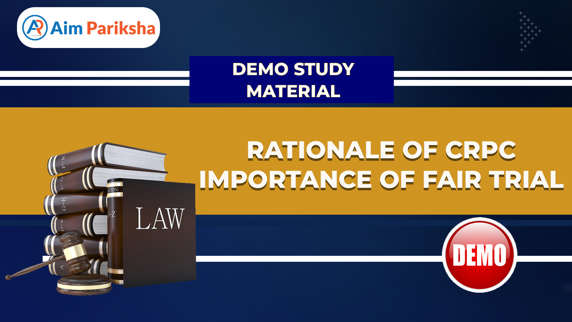 Rationale of CrPC Importance of Fair Trial | Cloud Classes